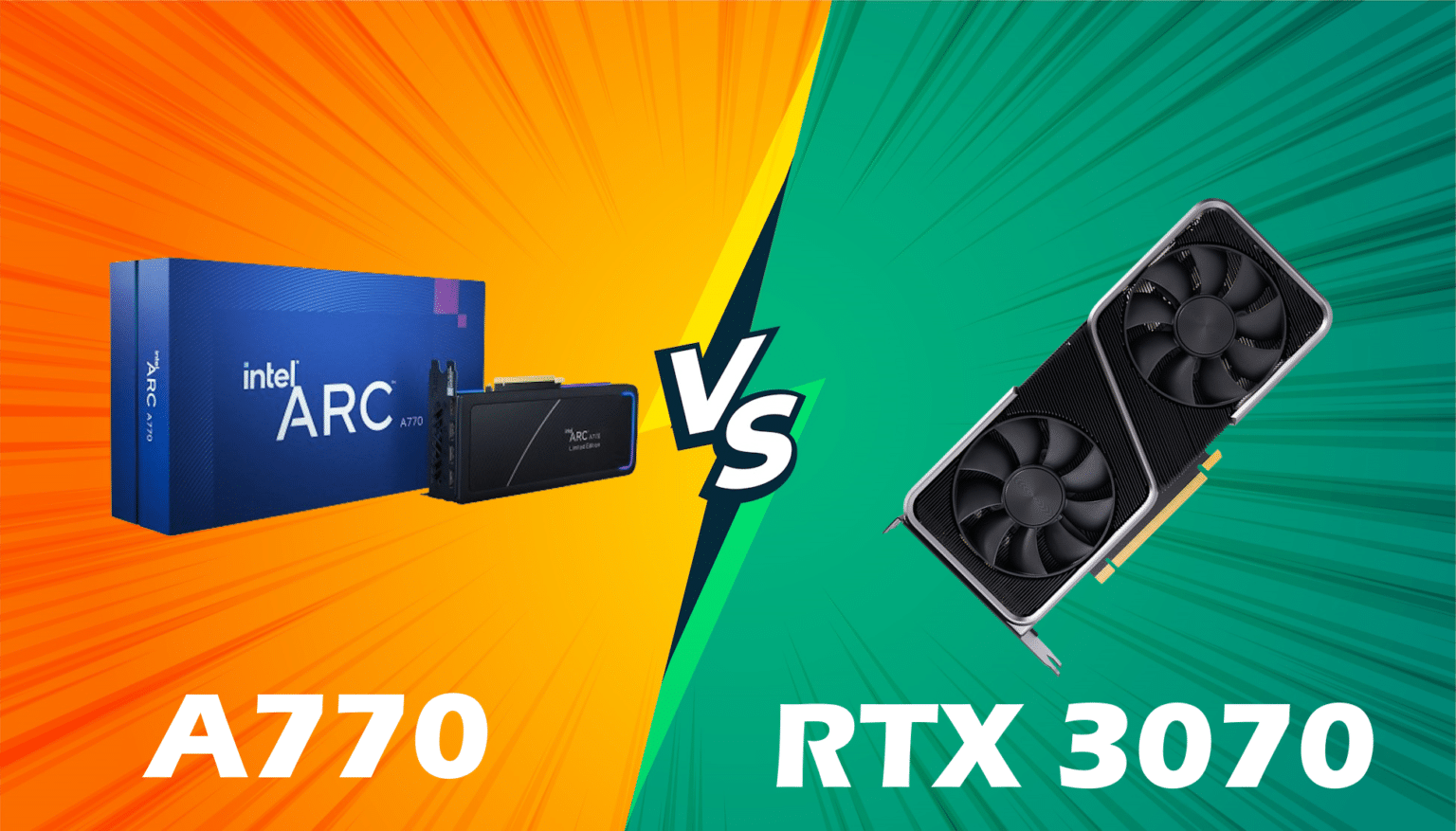 Intel ARC a770 vs Nvidia RTX 3070 : Quelle est la meilleure ? - GamerTop