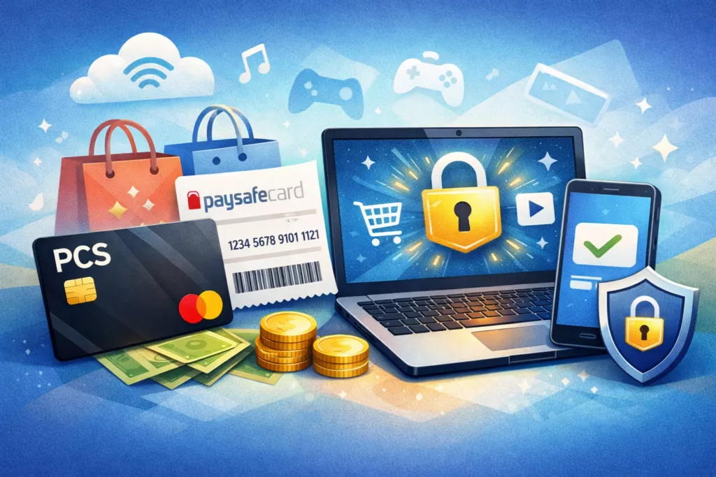 PCS et PaysafeCard : deux solutions prépayées simples pour payer en ...