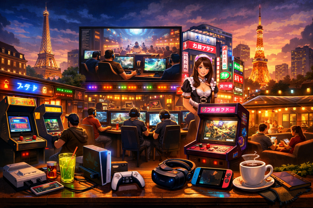 Tour du monde des meilleurs cafés gaming pour voyageurs passionnés ...